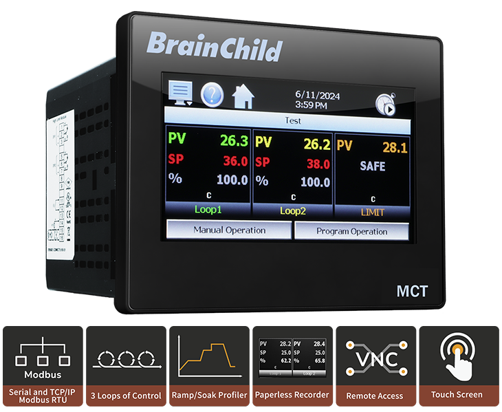 BrainChild｜Professional Manufacturer of PID Temperature Controllers, Paperless Recorders, Data ...