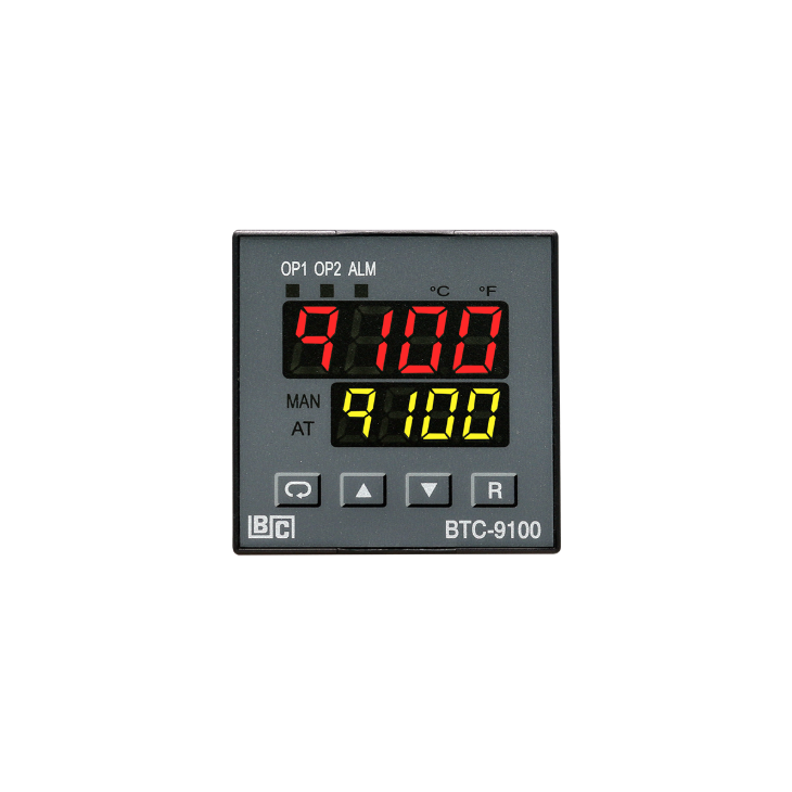BTC-9100 控制器｜1/16 DIN 導軌／面板型 PID 控制器| 偉林電子